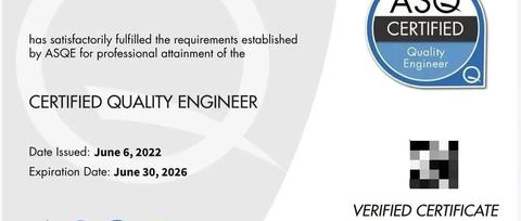 9月真是备考ASQ CQE 质量工程师的最佳时期！ - 知乎