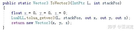 Unity中xLua与toLua对Vector3的优化 - 知乎