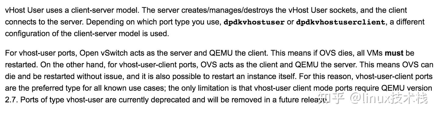 基于virtio、vhost和OVS-DPDK的容器数据通道 - 知乎