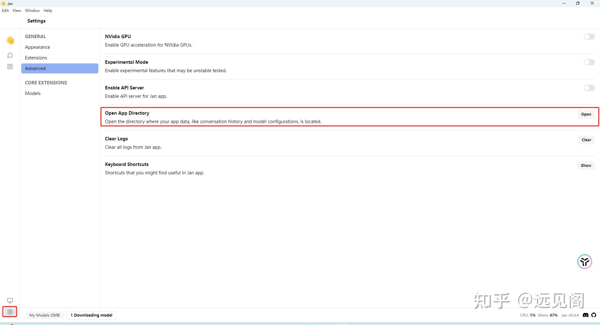 Jan AI本地运行揭秘：首次体验，尝鲜科技前沿 - 知乎
