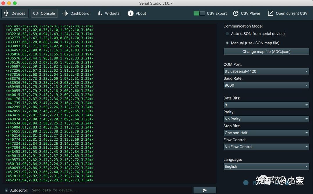 分享一个多功能串口数据可视化工具(Serial Studio) - 知乎
