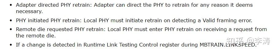 UCIe Specification阅读笔记-Chapter 4 - 知乎