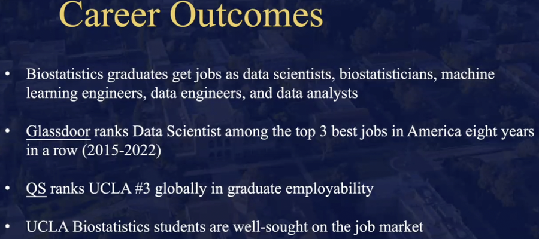 UCLA新开健康数据科学硕士项目！7月25日截止， Data Science in Health课程设置及申请要求！ - 知乎