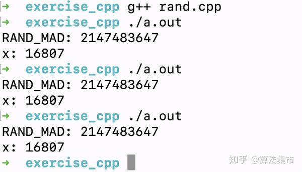 C++生成随机数rand/srand函数 - 知乎