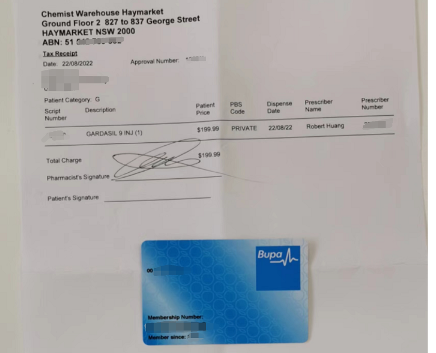 HPV OVHC BUPA HPV OVHC BUPA
