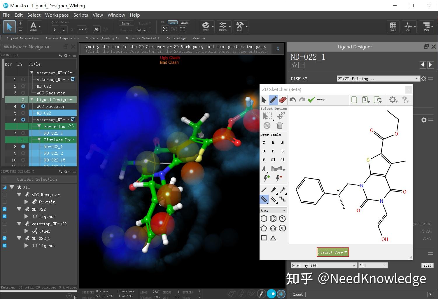 Schrödinger教程 | WaterMap-Guided Lead Optimization with the Ligand ...