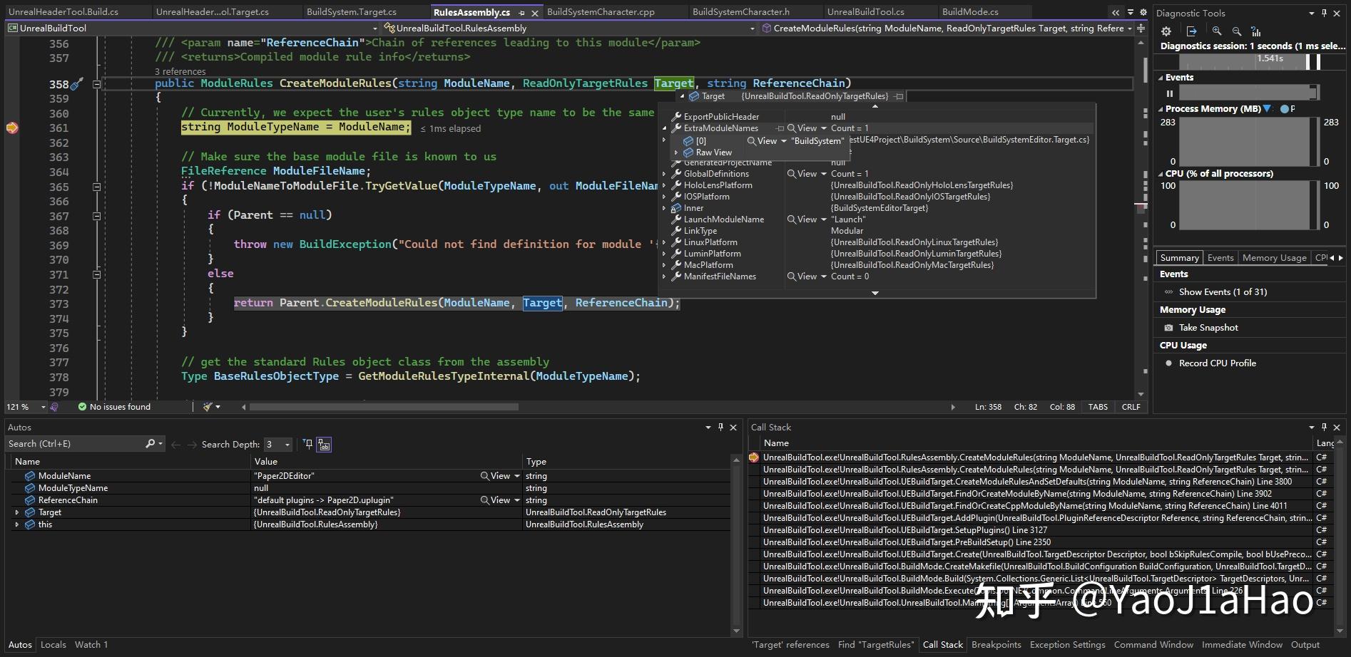 UE4 Target and Module - 知乎