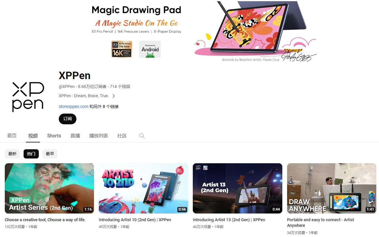 XPPen大揭秘！数绘品牌的全球化之路，一支笔一块板打开美国市场大门！ - 知乎