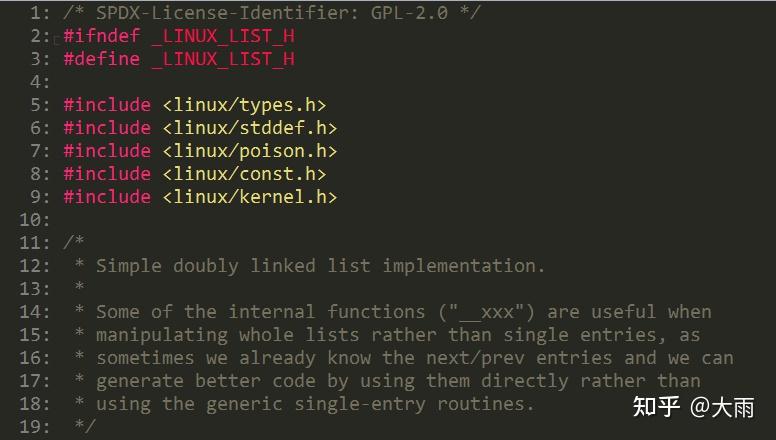 kernel list / list_head（linux kernel 链表） - 知乎