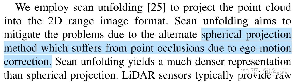 关于点云畸变与 LiDAR imagery 表示 - 知乎