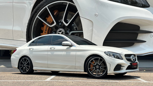 奔驰C300升级案例，TTSport进化系列大六活塞刹车卡钳 - 知乎