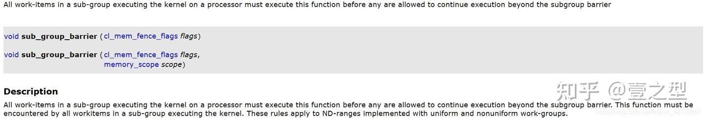 Opencl的barrier - 知乎