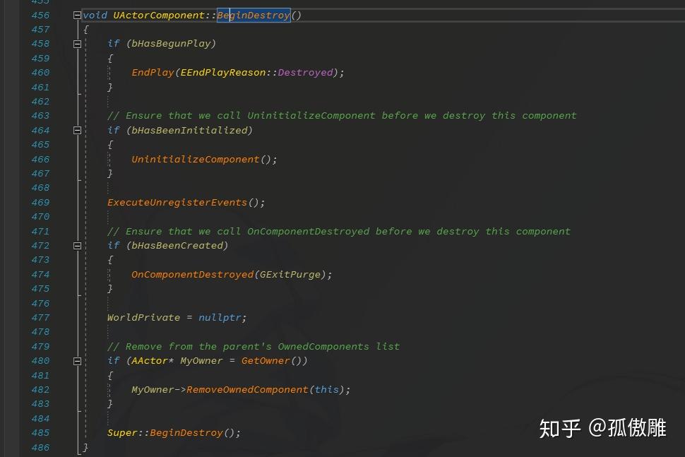 UE4 ActorComponent流程分析 - 知乎