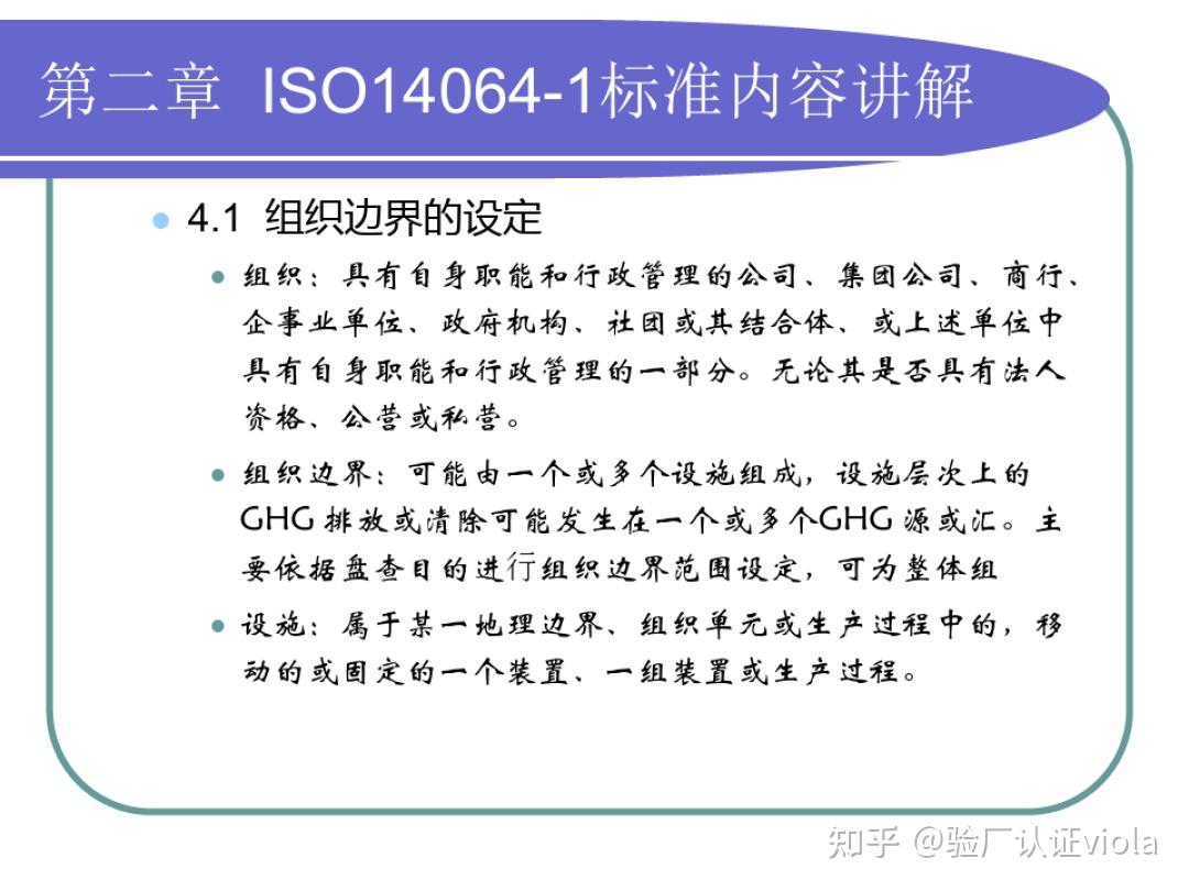 ISO 14064碳排放认证的申请流程 - 知乎