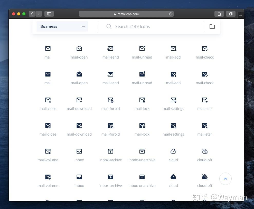 Remix Icon - 精致的免费开源图标库 - 知乎