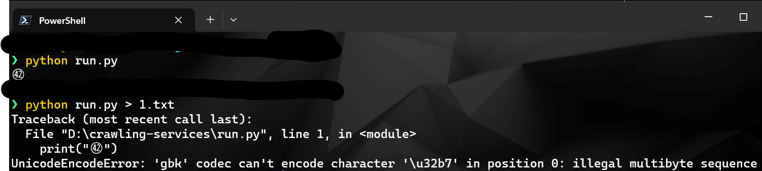 Python 输出重定向报错 Unicodeencodeerror Gbk Codec Cant Encode Character 知乎
