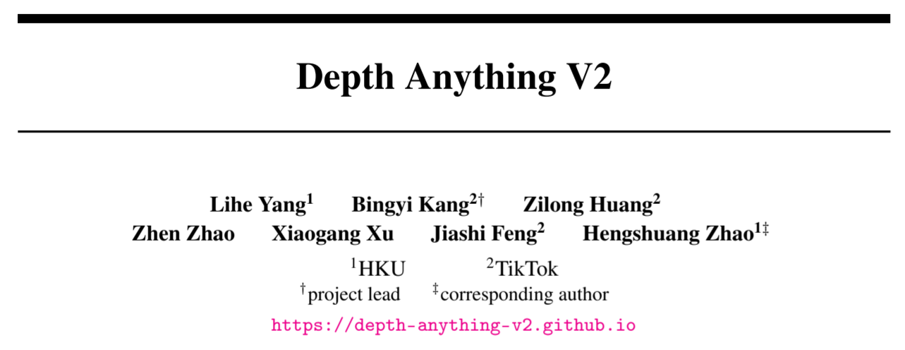 Depth Anything & Depth Anything V2 - 知乎