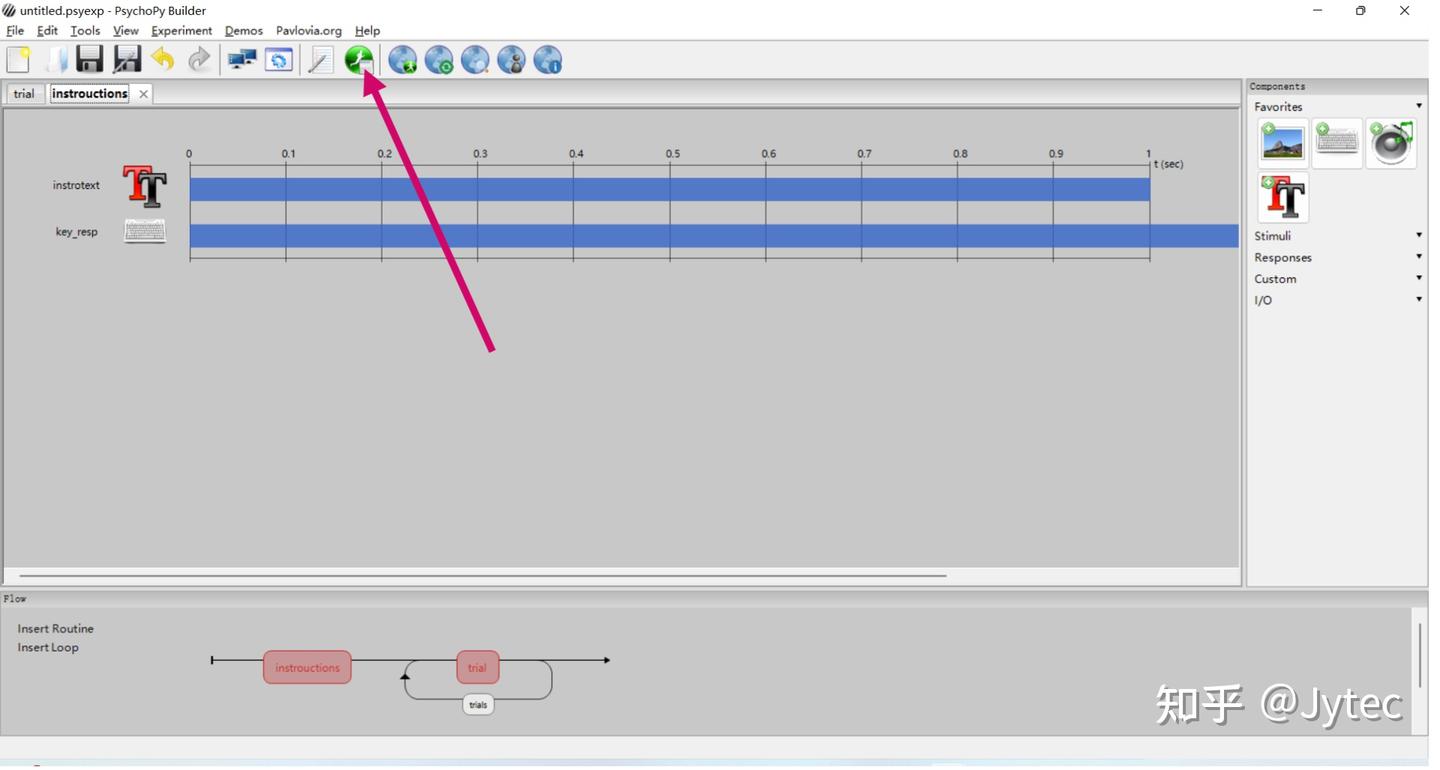 15分钟快速搭建PsychoPy简单实验范式 - 知乎