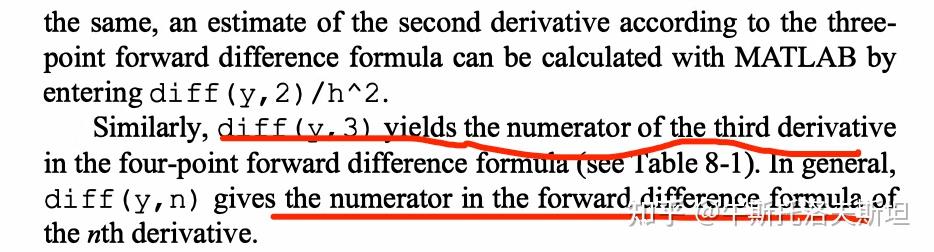 (八)数值微分计算方法总结 - 知乎