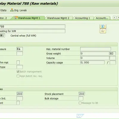 SAP WM高阶之Storage Type上架策略L下的Mixed Storage - 知乎