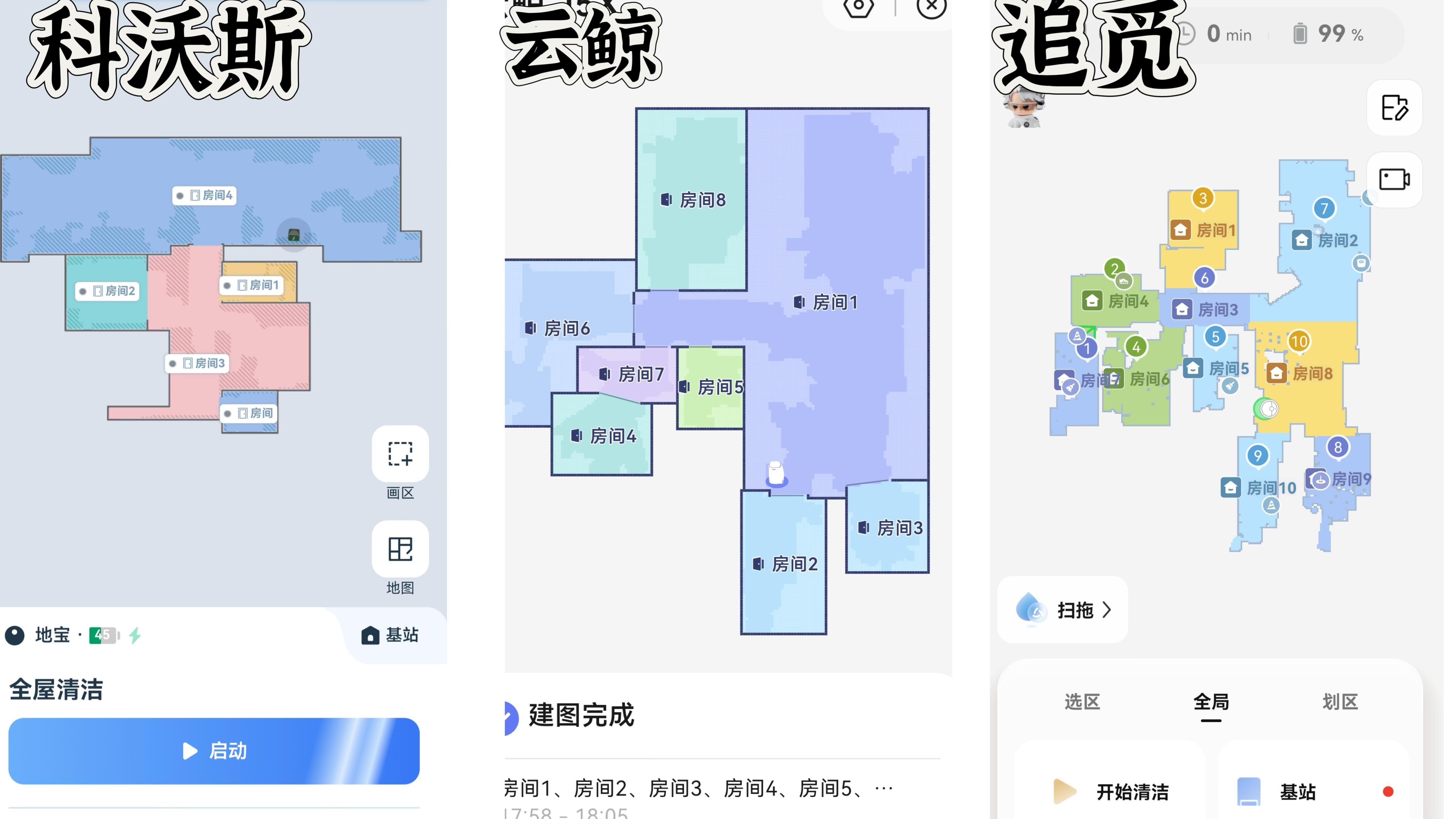 2025年新款热门扫地机器人——追觅S50 Pro、云鲸J5X、科沃斯T80 到底该怎么选?5000字超详细横测，购前必看！ - 知乎
