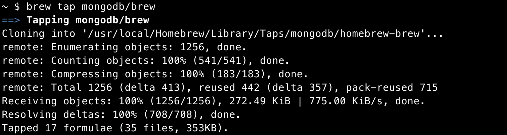 Brew 安装不上 Mongodb Community 知乎