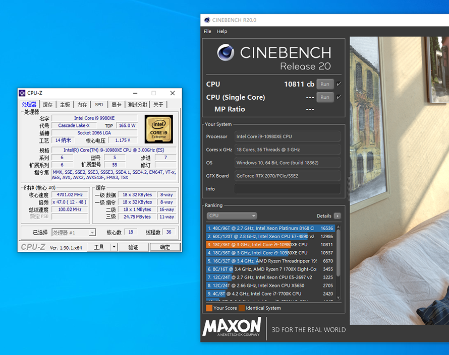 Intel i9-10980XE处理器首发评测：售价“良心”的18核性能旗舰 - 知乎