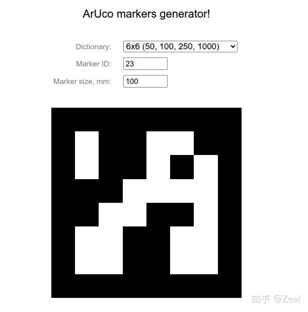 ArUco Marker 检测基本教程 - 知乎