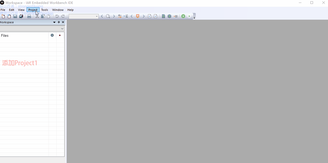 EWSTM8系列教程11_一个工作空间添加多个工程 - 知乎