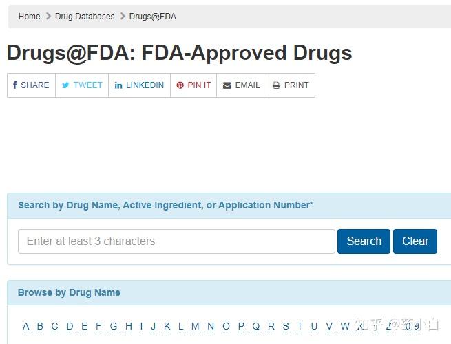 如何使用美国FDA数据库查询原研药品与仿制药信息 - 知乎