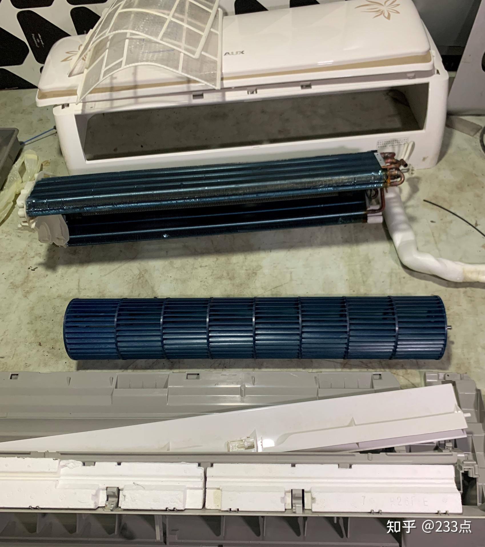 拆解奥克斯KFR-25GW/NF119+3（2017.12生产） - 知乎