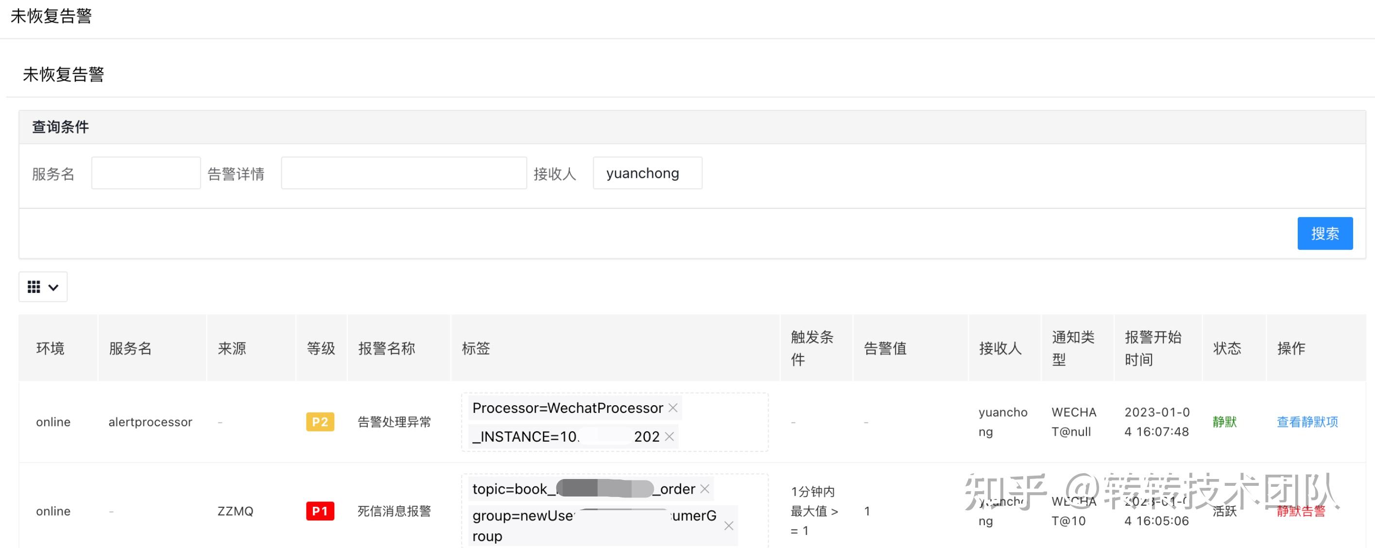 基于alertmanager设计告警降噪系统，成本低可落地 知乎