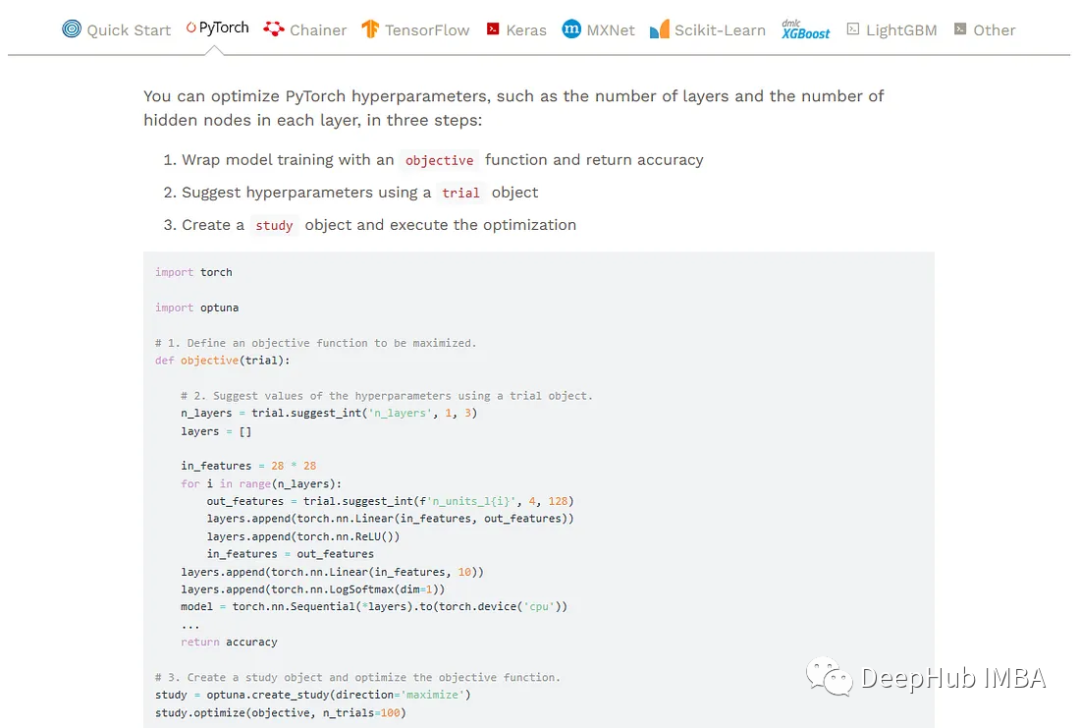 使用Optuna进行PyTorch模型的超参数调优 - 知乎