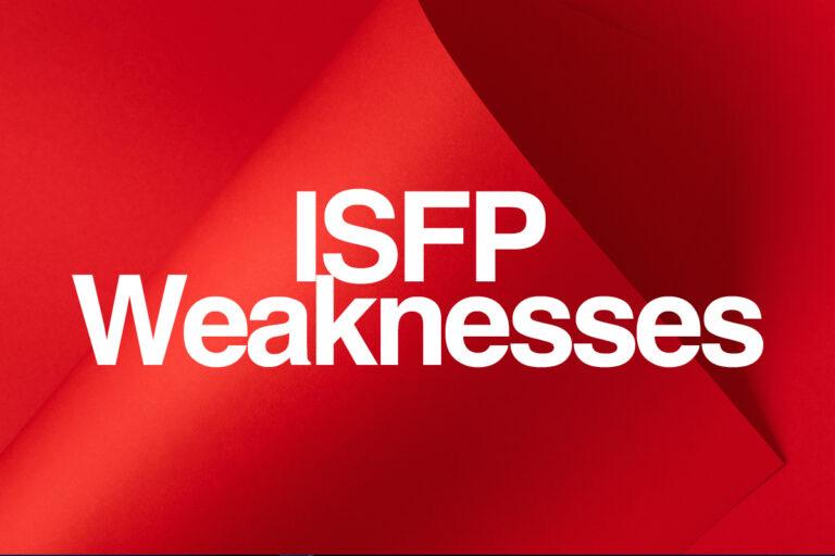 ISFP 的 7 大弱点及其应对方法（2023 年） - 知乎