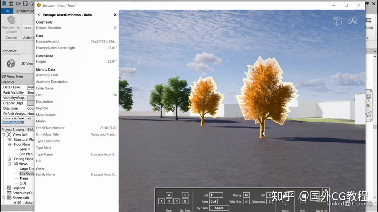 Revit Enscape实时渲染插件使用教程 Lynda – Enscape Essential Training for Revit ...