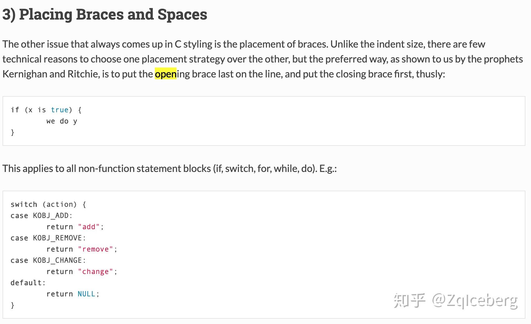 关于代码风格，个人推荐Google C++ Style Guide - 知乎
