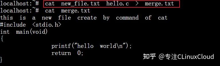 【Linux101-3】cat - 知乎