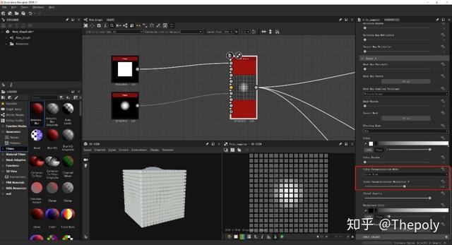 Substance Designer | 十大重要节点解析_Tile Sampler_02 - 知乎