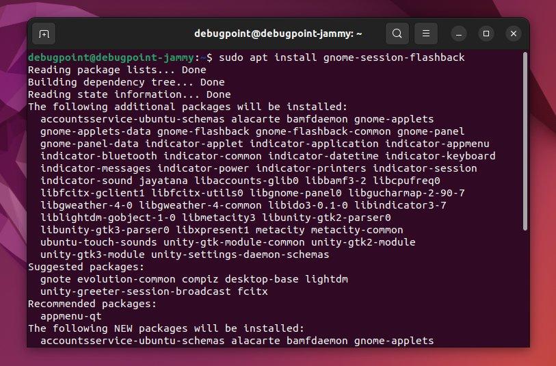 Ubuntu 22.04 LTS 中安装经典 GNOME Flashback 指南 | Linux 中国 - 知乎