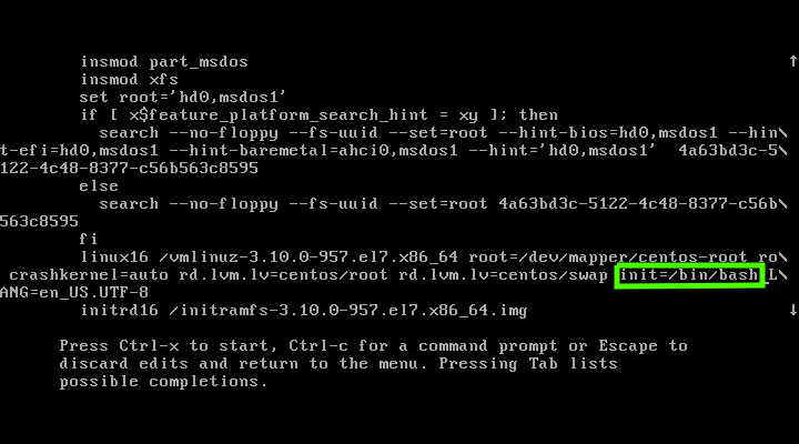 以单用户模式启动 CentOS/RHEL 7/8 的三种方法 | Linux 中国 - 知乎