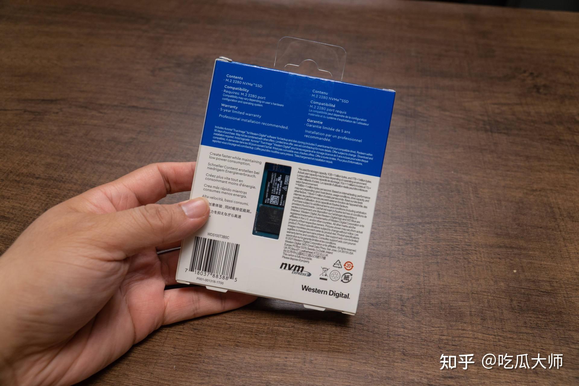 全能的中端级固态，WD Blue SN570 1TB 开箱简测 - 知乎
