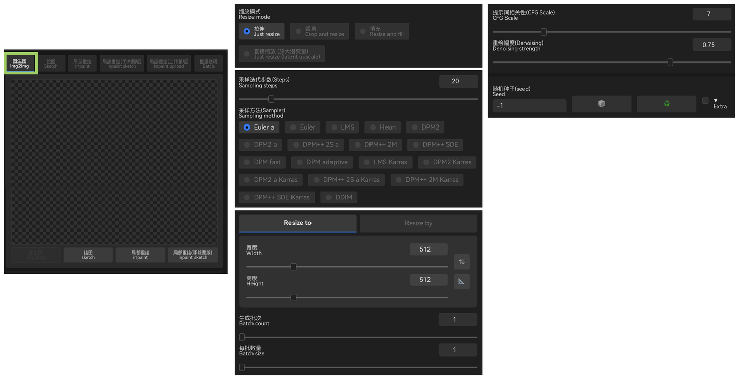 Stable Diffusion——img2img图生图WebUI界面介绍 - 知乎