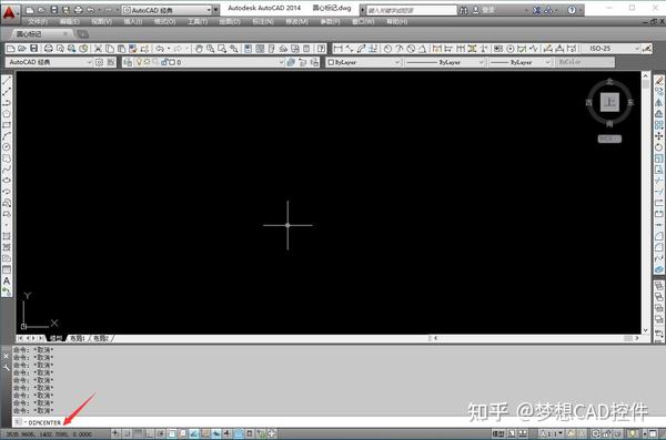 AUTOCAD——圆心标注 - 知乎