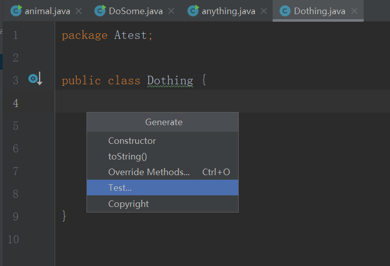 idea中java类快捷alt insert增加代码块的妙用 - 知乎