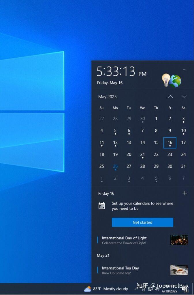 第 72 期：Windows 10 计划在任务栏上的日历中添加必应搜索 - 知乎