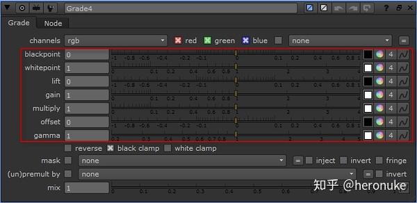 利用Nuke中的Grade节点对图像进行颜色匹配 - 知乎
