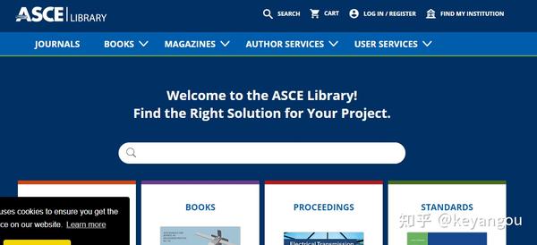 ASCE数据库文献美国土木工程师学会文献如何下载 - 知乎