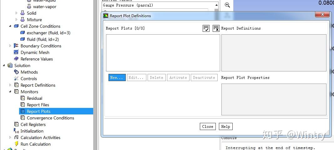 Fluent19.0画出监测面某参数随时间变化图 - 知乎