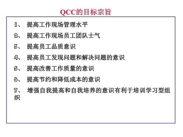QCC品管圈导入培训 - 知乎
