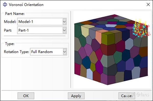 一个好用的Abaqus晶体塑性模型生成插件-Voronoi模型 - 知乎